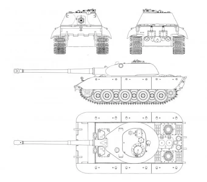 Teški tenkovi Krupp E-50 i Krupp E-75. Njemačka