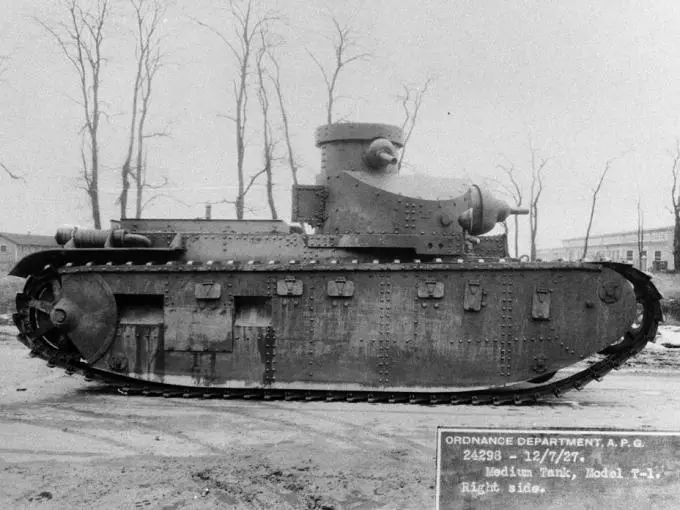 Tank Tank T1, Aberdeen Polygon, Jolay 1927