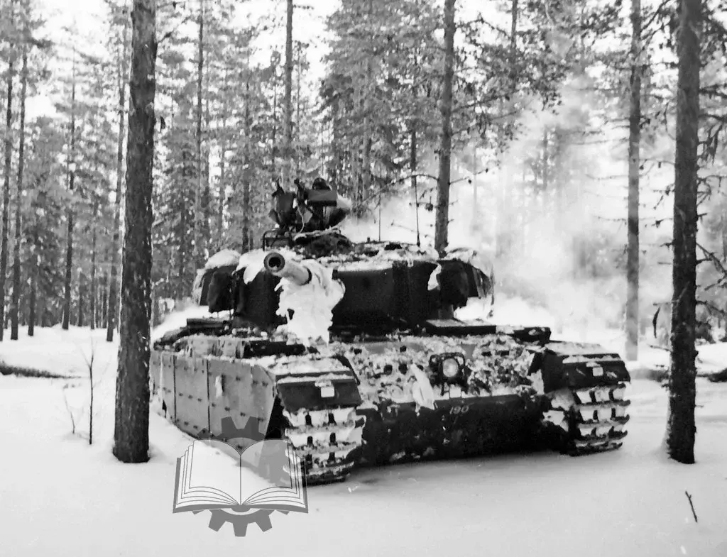 Strv 101، اهو هڪ سينٽورين Mk.10 آهي، شيلف پي 5، 1962 جو تدريس