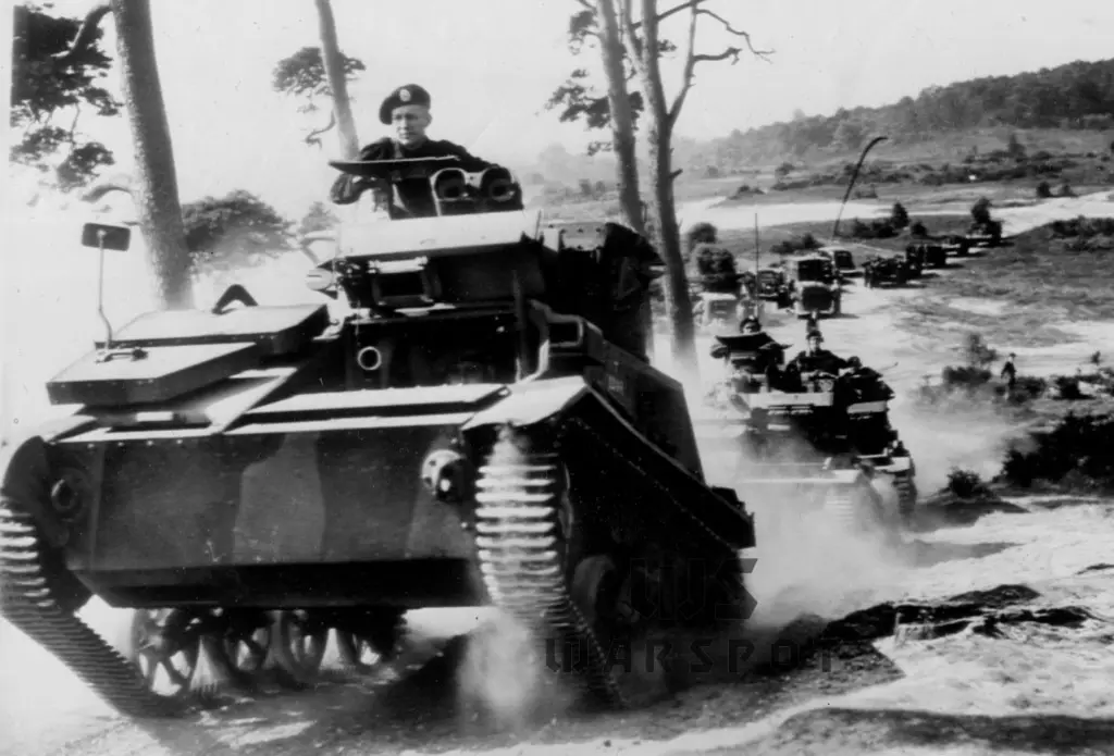 Tanc lleuger MK.VI, el tanc anglès més massiu al començament de la Segona Guerra Mundial