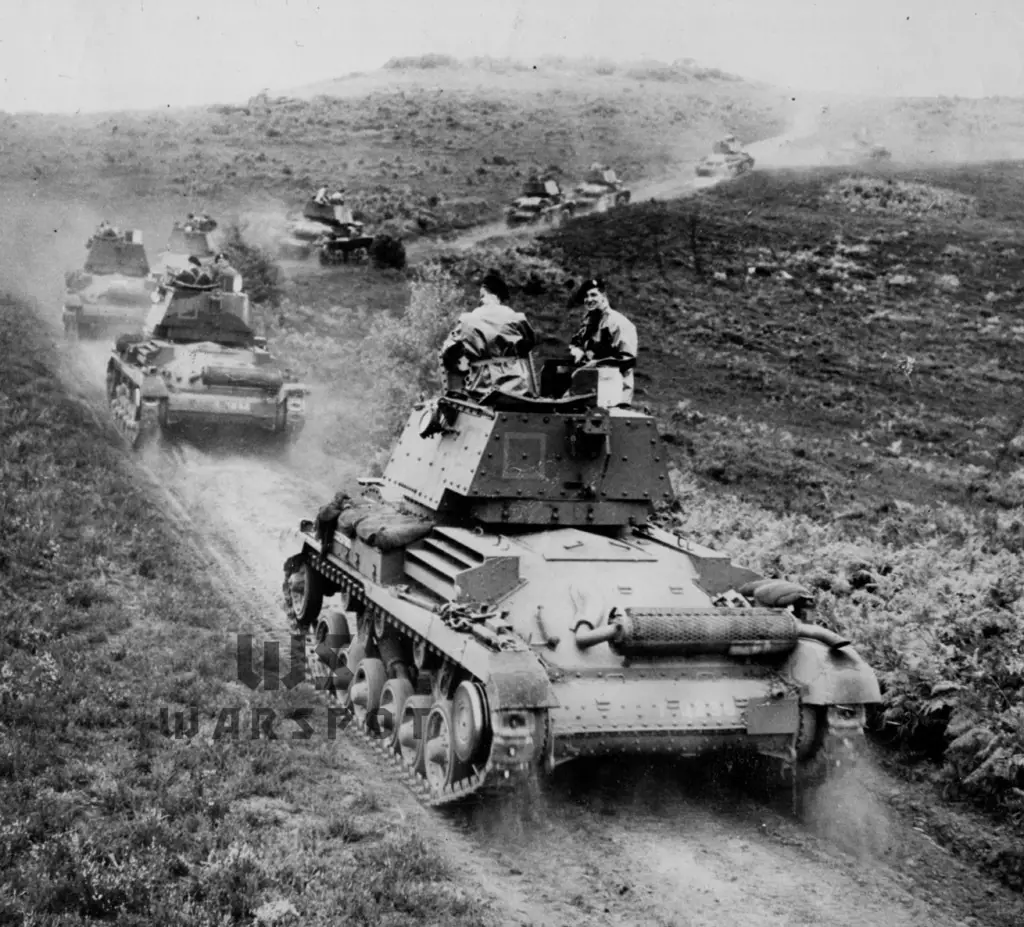 A la Segona Guerra Mundial, les parts de tancs anglesos van entrar en els tancs que es van quedar en el desenvolupament dels alemanys per a l'any i mig. Gran "Gràcies" a les del 1929 "Won" Blored Force