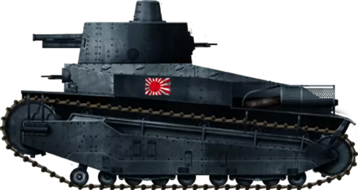 Serbatoi pesanti giapponesi nel mondo dei carri armati. Tipo 89 Chi-ro (secondo nome e-go (i-go)) (tipo 89 chi-ro)