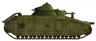 Swaar Tank ARL Char lourd. Frankryk
