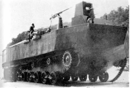 BTR amfibijos ka-tsu. Japonija. 1944 m