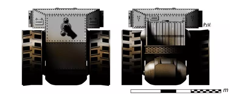 Holt mvuke magurudumu tank.Papova tank. Holt.sha. 1916.