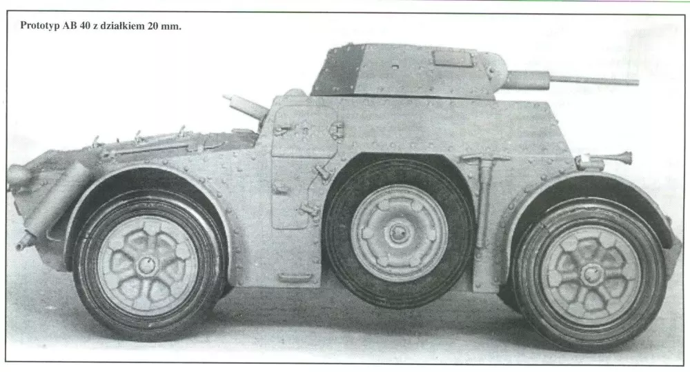 Autoblinda mobil Italia Armourter 40