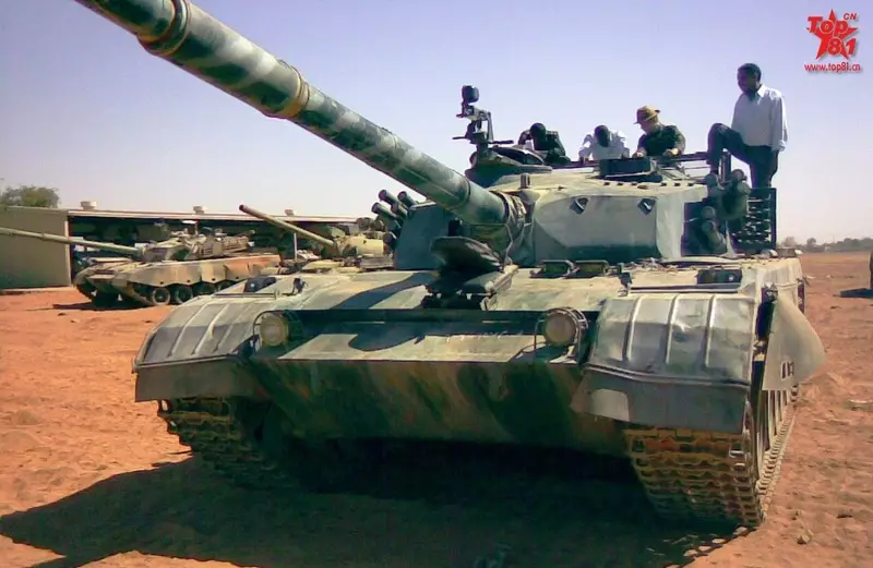 Al-Bashier'in ana savaş tankı. Sudan