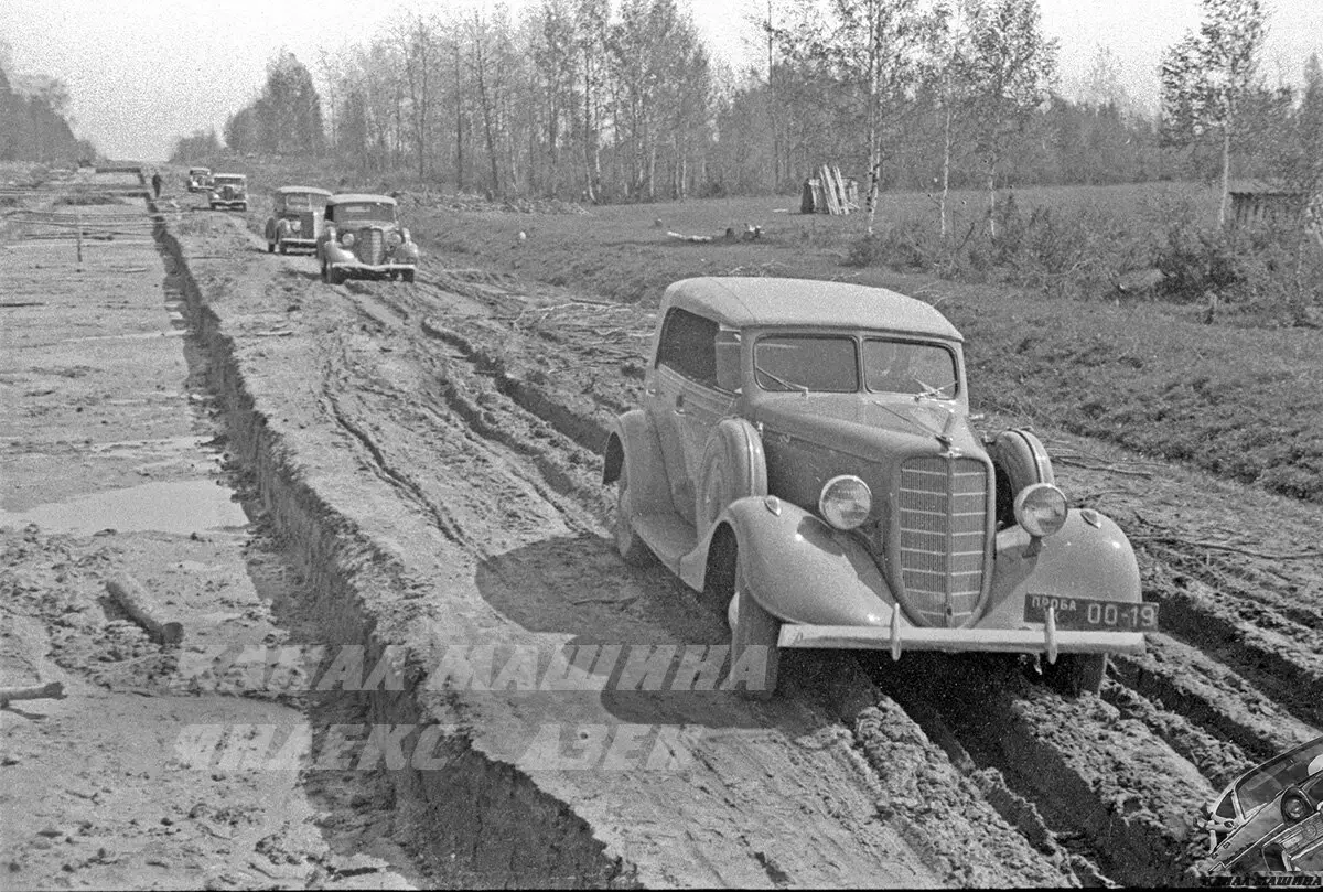 Année 1938, Test Kilométrage des nouveaux voitures de tourisme