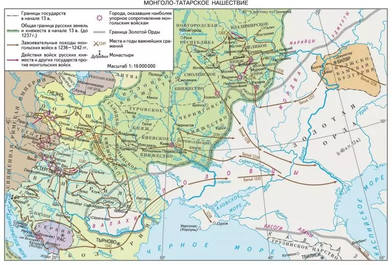 Lukinsky. Invasi Batya di Rusia. Kiamat Rusia. Bagian 10 dan 11. Furious Moskow dan Biksu Suzdal