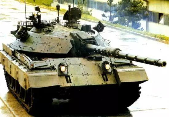 Словения t-55 танкны модернизацияләүнең версиясе.