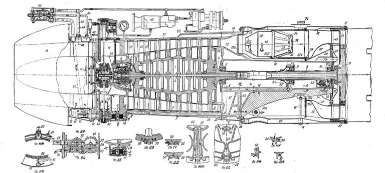 Multipurpose fighter yak-17. USSR.