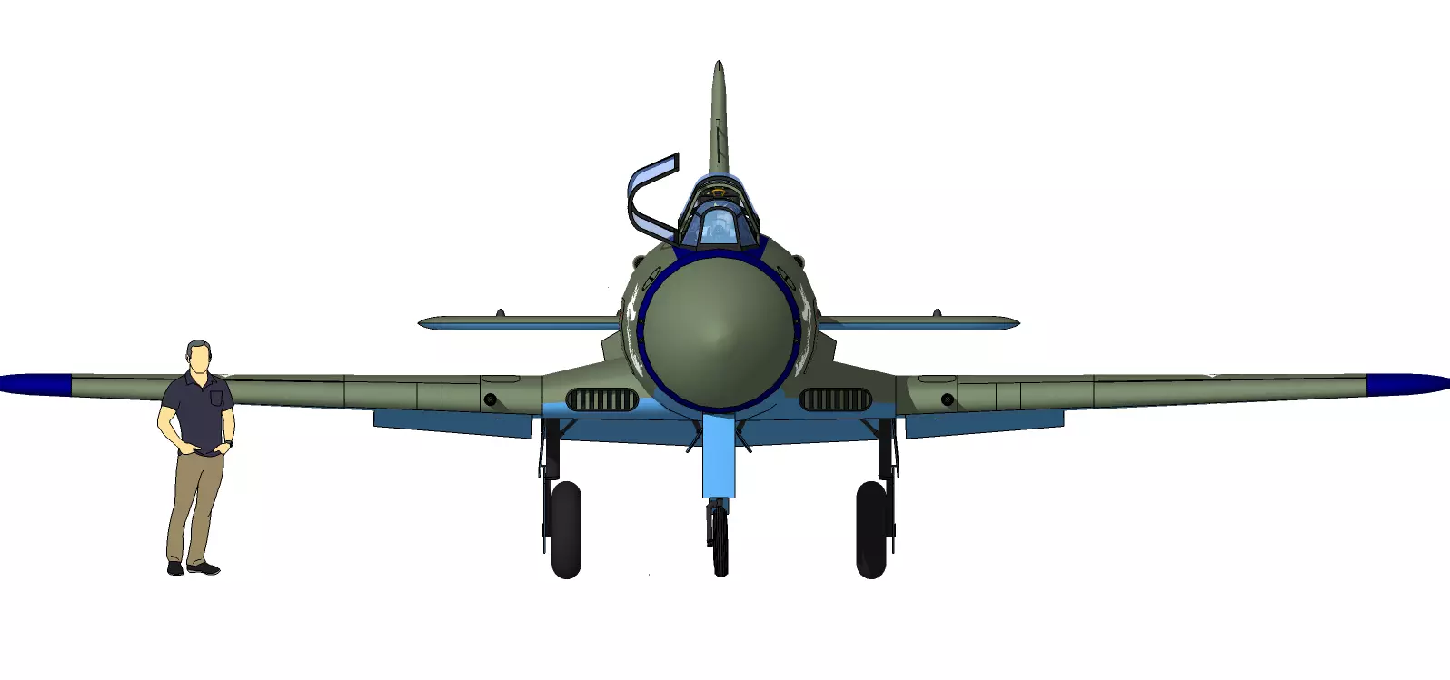 Dibuat di USSR. Kumiho. Fighters dek alternatif I-216BI