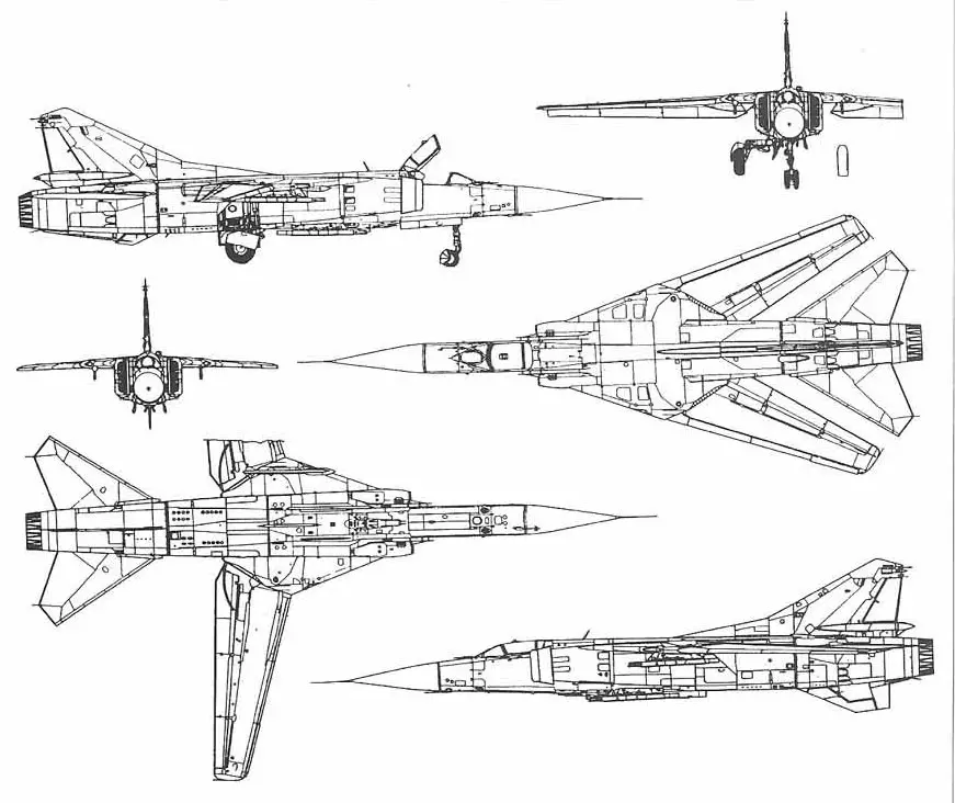 Mig-23. Orukọ kan jẹ ọkọ ofurufu pupọ. Apá 2