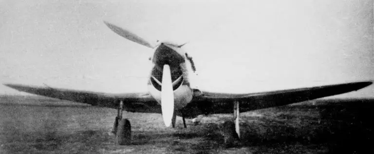 Fighter ба-110. Урд үзэмж.