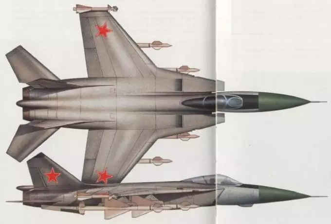 經驗豐富的蘇聯飛機穿過西方的眼睛。第2部分。Mikoyan-Gurevich MIG-29多功能衝擊戰鬥機（MIG-29）
