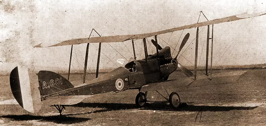 Fightervanê improvised b.e.12a guhertoyek yekcar a b.e.2c e. Ev balafir bi hejmara serial A601 di bihara-havîna 1917 de di parastina hewaya 78emîn a Squadron de xizmet kir