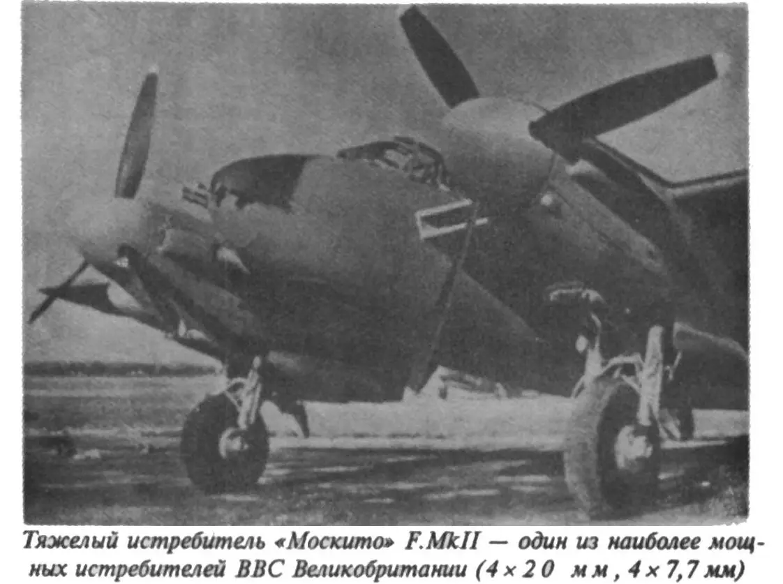 Evaluacija malotonog oružja borbenog zrakoplova Drugog svjetskog rata