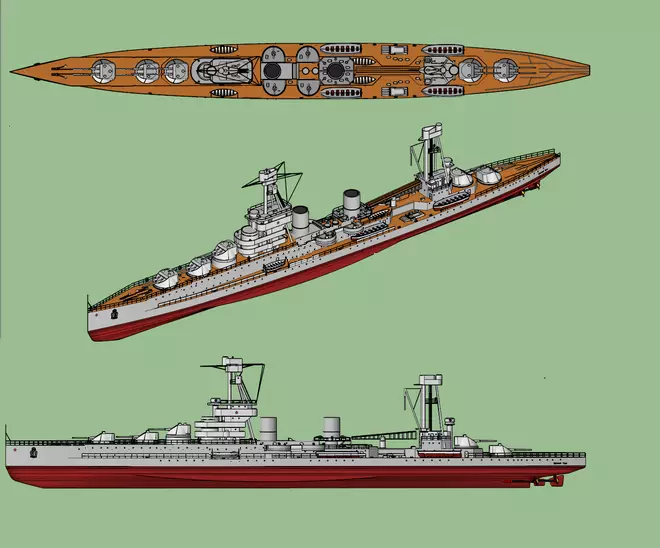 Beş-Bashing Cruiser tipi 