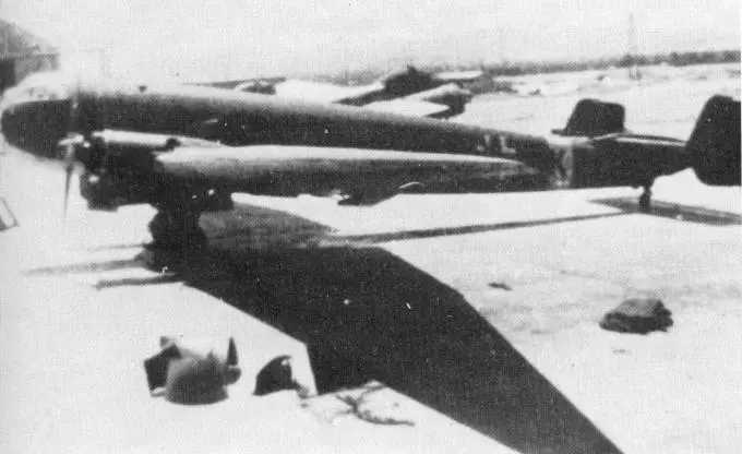 Letala z visokim dvigom JU 86P in JU 86R. Nemčija 2. del.