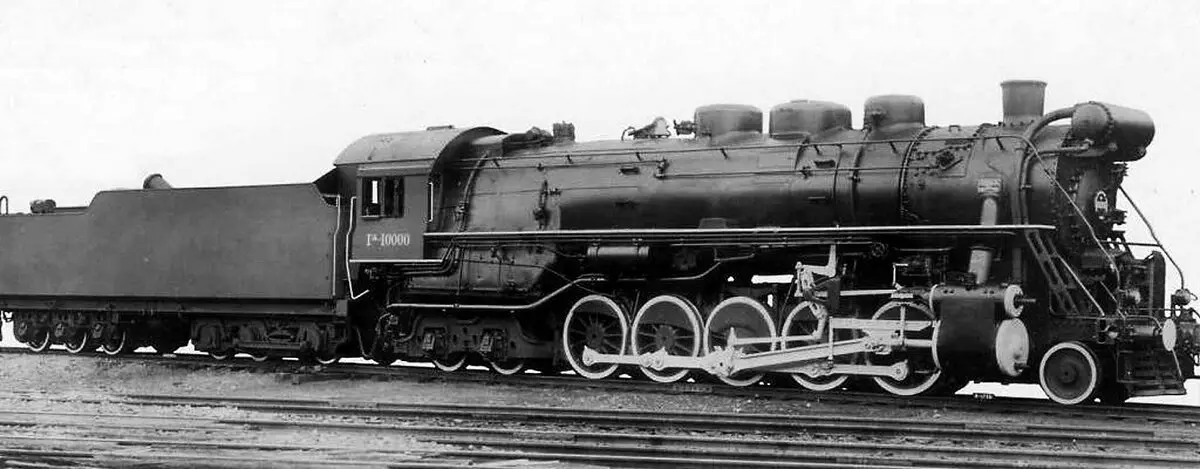 I-American Trade Locomotive yochungechunge lwe-TA. Izithombe ezivela kwimithombo evulekile online