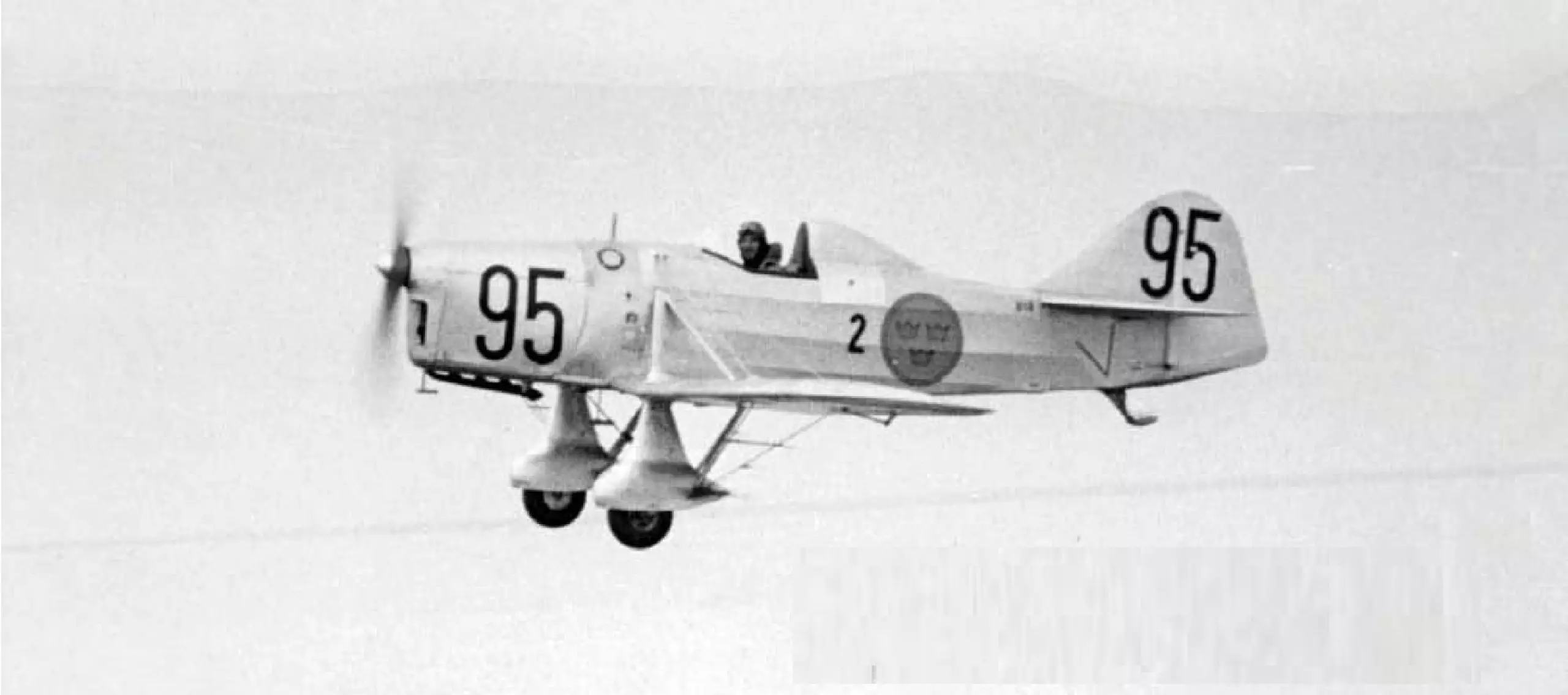 スウェーデンの航空機のデザイナーを忘れた。 Edmund Sparmannと彼のトレーニング航空機S 1-A
