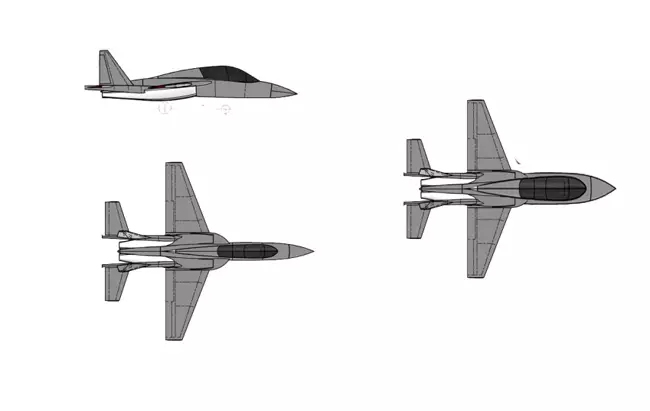 Project of the Light Combat Aircraft D-14 (Ukraine)