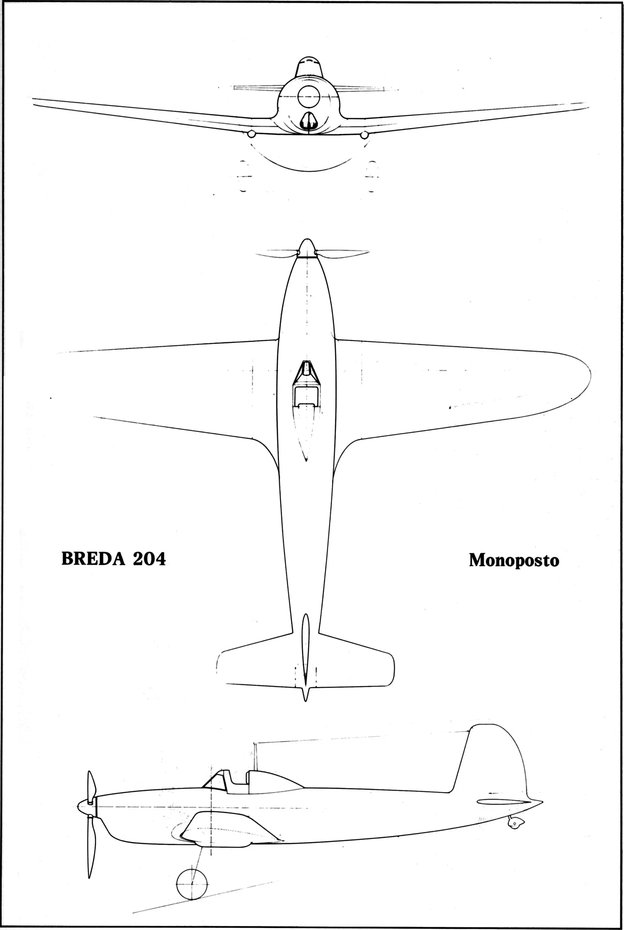 Enkele BREDA 204 Skema