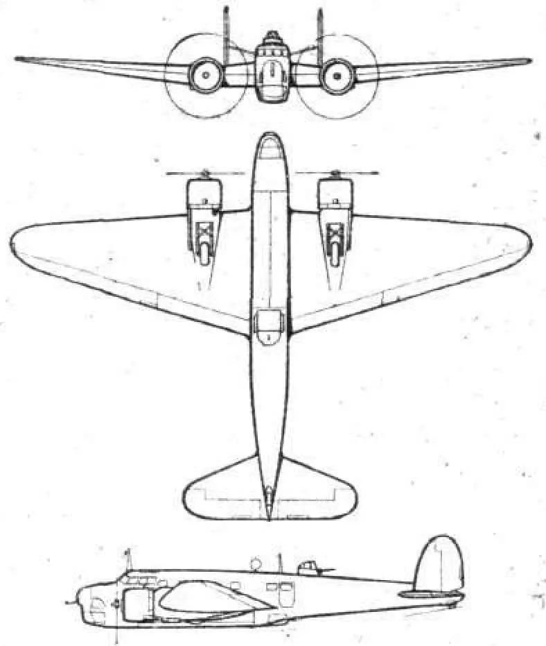 MITSUBISHI T.96 - Heavy Army Bomber og Fleet