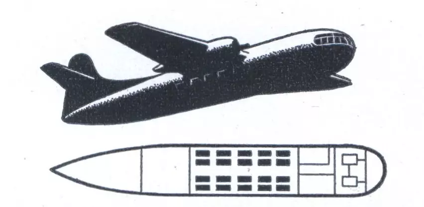 Avionët e pasagjerëve, të dizajnuara për të transportuar nga 20 në 25 njerëz dhe duke fluturuar me shpejtësinë e lundrimit 200 milje në orë (322 km / h), tani do të rrisë shpejtësinë në linjat ajrore të vogla kryesore