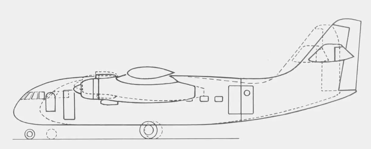 பயணிகள் விமானம் Breguet Br 895 H. பிரான்ஸ் திட்டம்