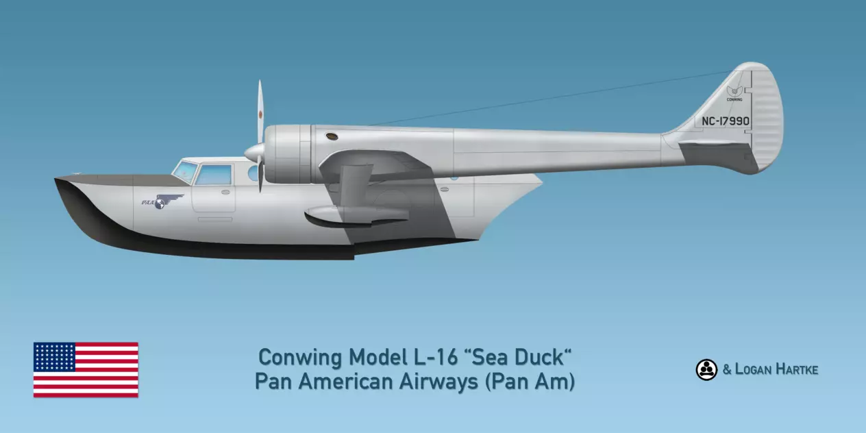 Disney Fliger déi real vill betruecht. Flying Locatioun Conwing L-16