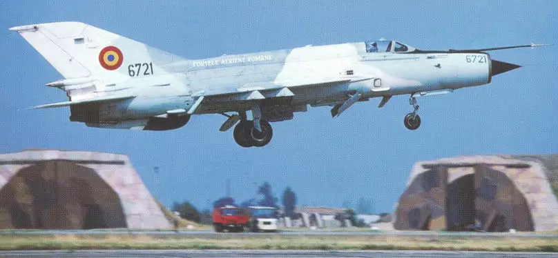 MIG-21 in izraelsko - IAI MIG-21-2000 pre Rumunsko Air Force