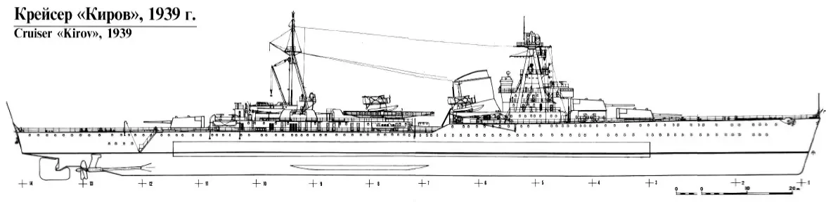 Ir vėl Cruiser projektas 26-bis arba Alžyras sovietų