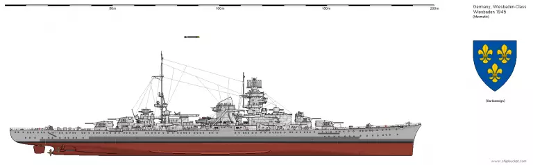 Полутяжёлый крэйсер Кригсмарине «Вісбадэн»