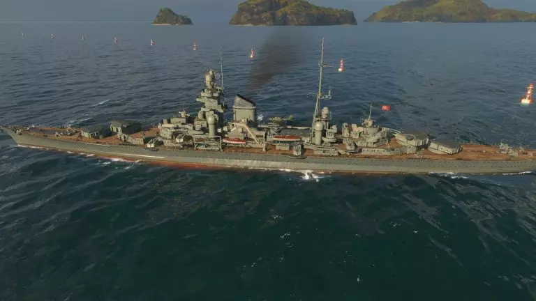 Xogo hipotético en World of Warships Game