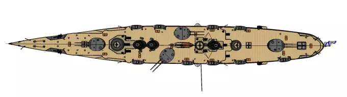 Ships of the sea fortress. Punch Navay. Bronnal cruiser 