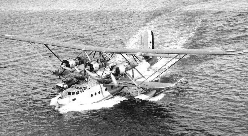 Prototyp av flygbåten Breuguet Bre-521 Bizerte