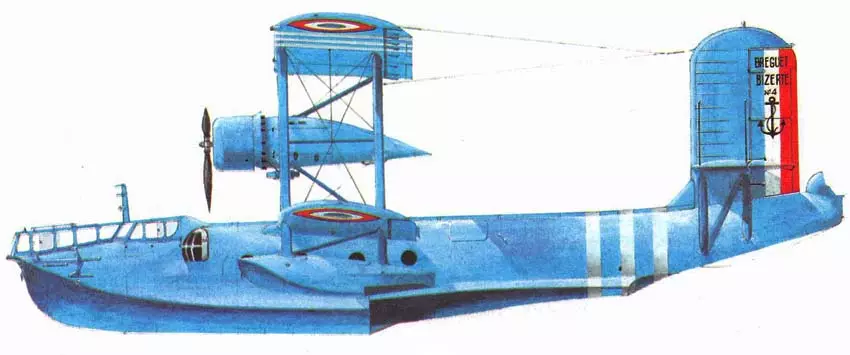 Esquema Colorir Serial Flying Barco Breuguet Bre-521 Bizerte do E2 Squadron