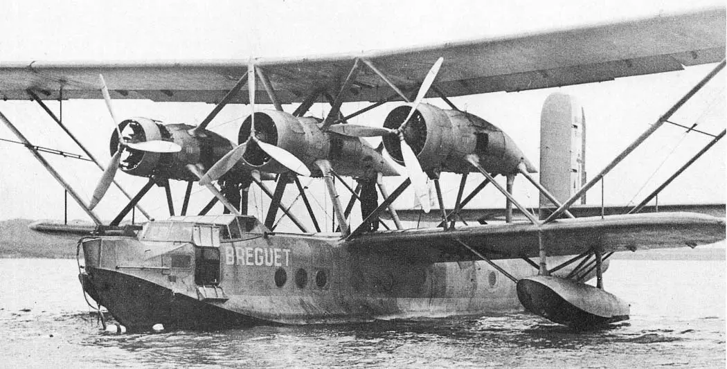 Prototyp av flygbåten Breuguet Bre-521 Bizerte