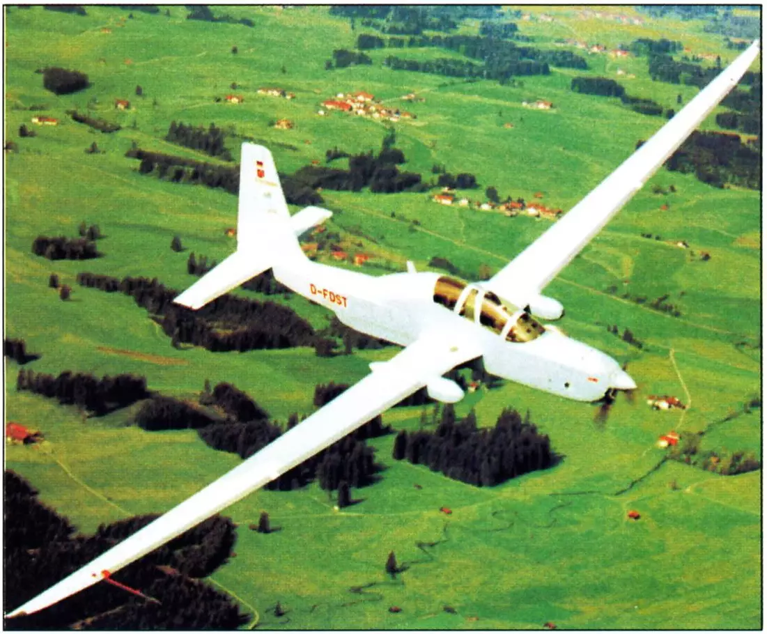 High-Altitude Research Plane Grob Strato 2c. Tyskland. 1639_3