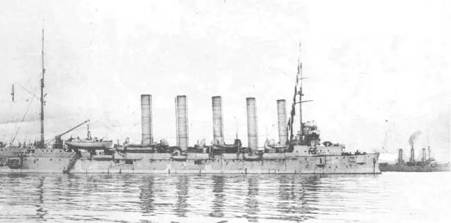 Ubundi buryo bwamato 1906-1954: Igice cya III. Gutandukanya Brigade Cruisers ku nyanja ya Mediterane