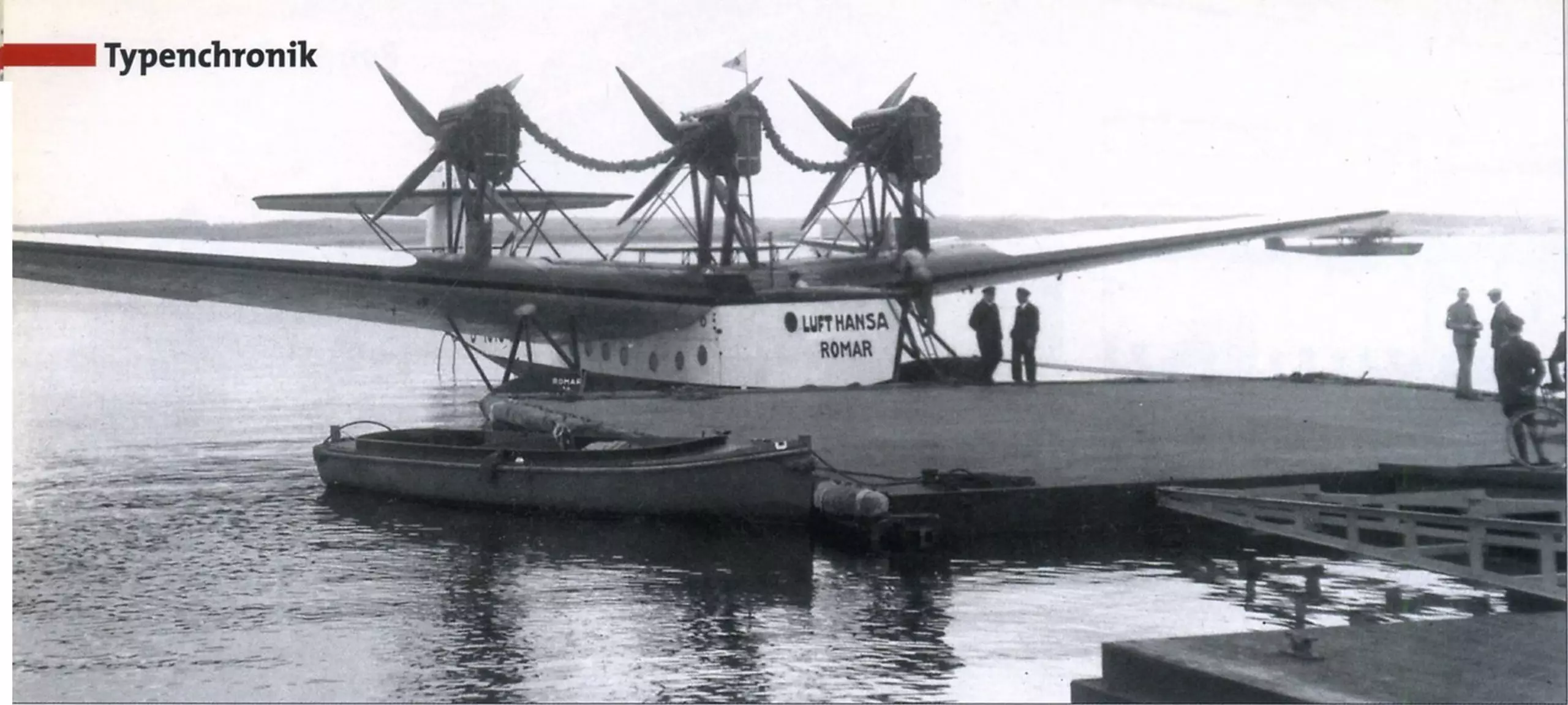 Hoewol yn 1929 waard de Rohrbach Rorar Flying Boat troch Lufthansa-loftline oankocht fan plannen om dit type fleantúch te brûken foar fleantúch troch it noarden en Súd-Atlantyske Oseaan nei twa ûngemakken