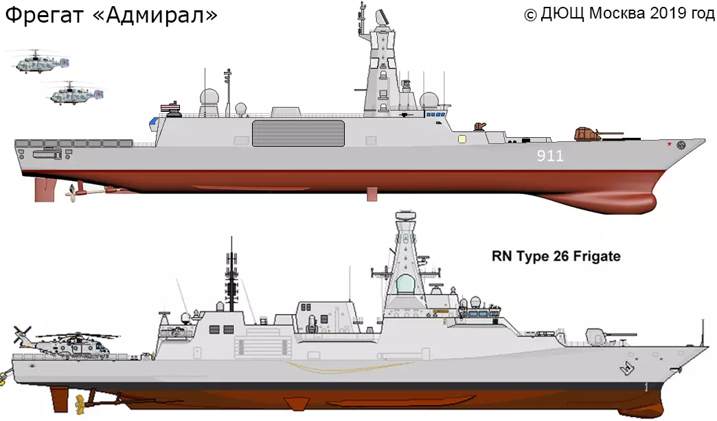 Alternatibong frigate para sa Navy RF.