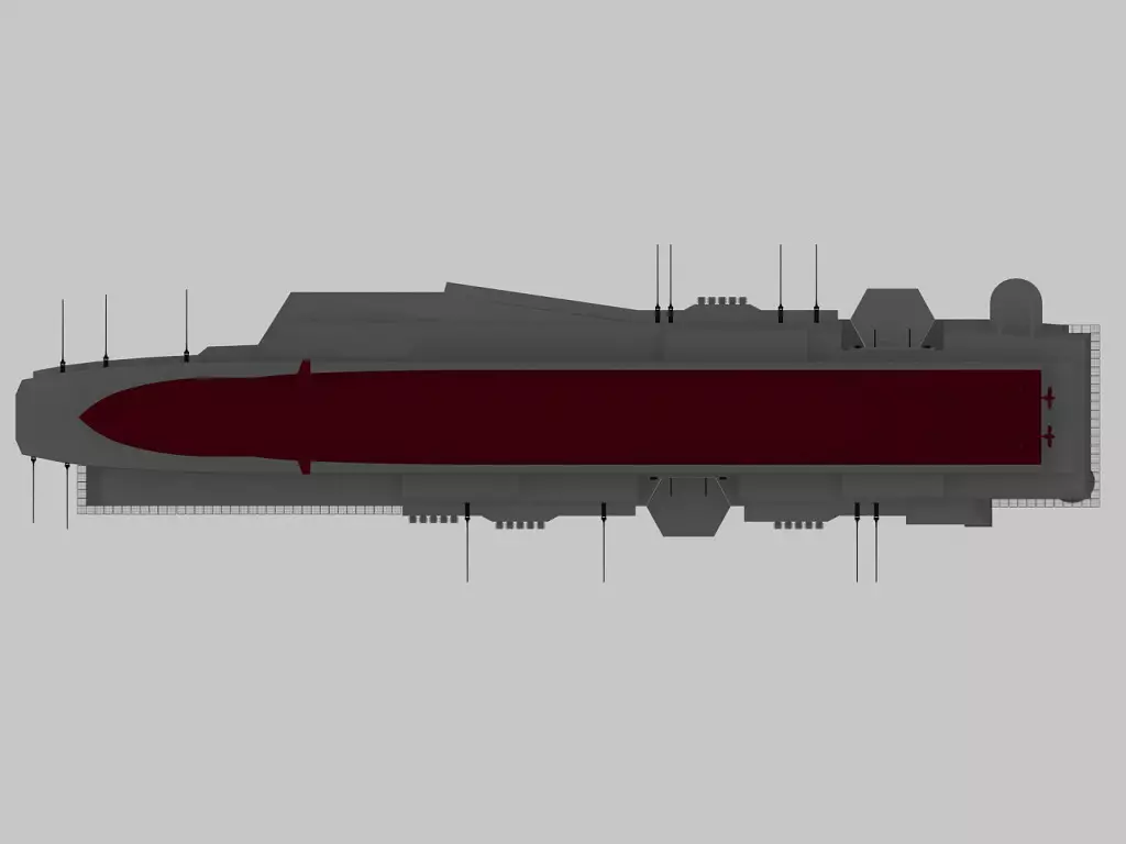 KCVX-vliegdekschipproject. Zuid-Korea