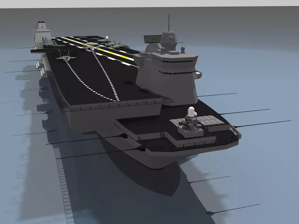 Proyecto de portaaviones KCVX. Corea del Sur