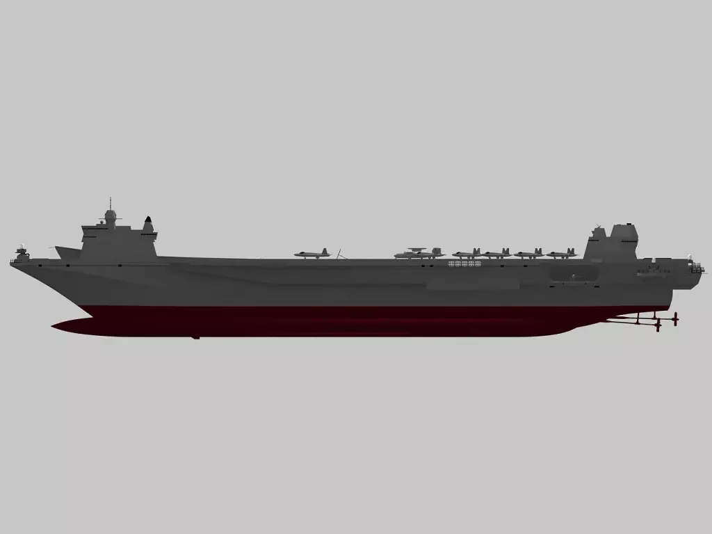 Proyecto de portaaviones KCVX. Corea del Sur