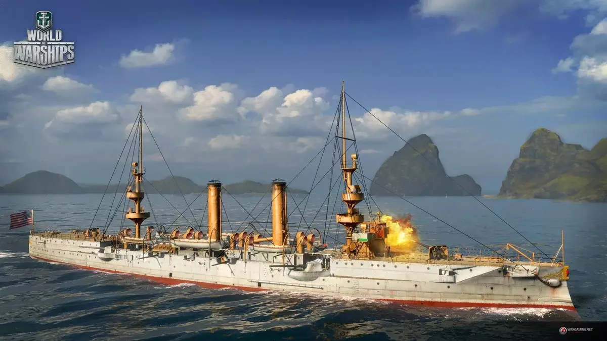 Kutenga kwakanaka kwazvo. Armored Cruiser Cr-22 "New Orleans". USA