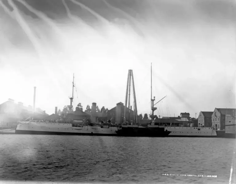 Pagkahuman sa udto sa Mare Island kaniadtong Enero 27, 1905.