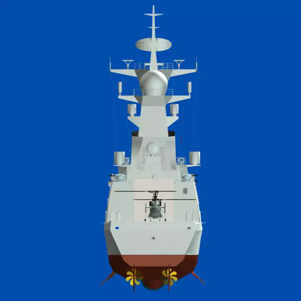 Mare na Kitajskem Rocket Frigates.