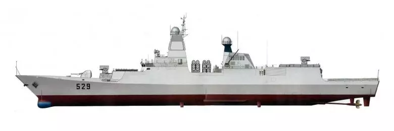 Mare na Kitajskem Rocket Frigates.